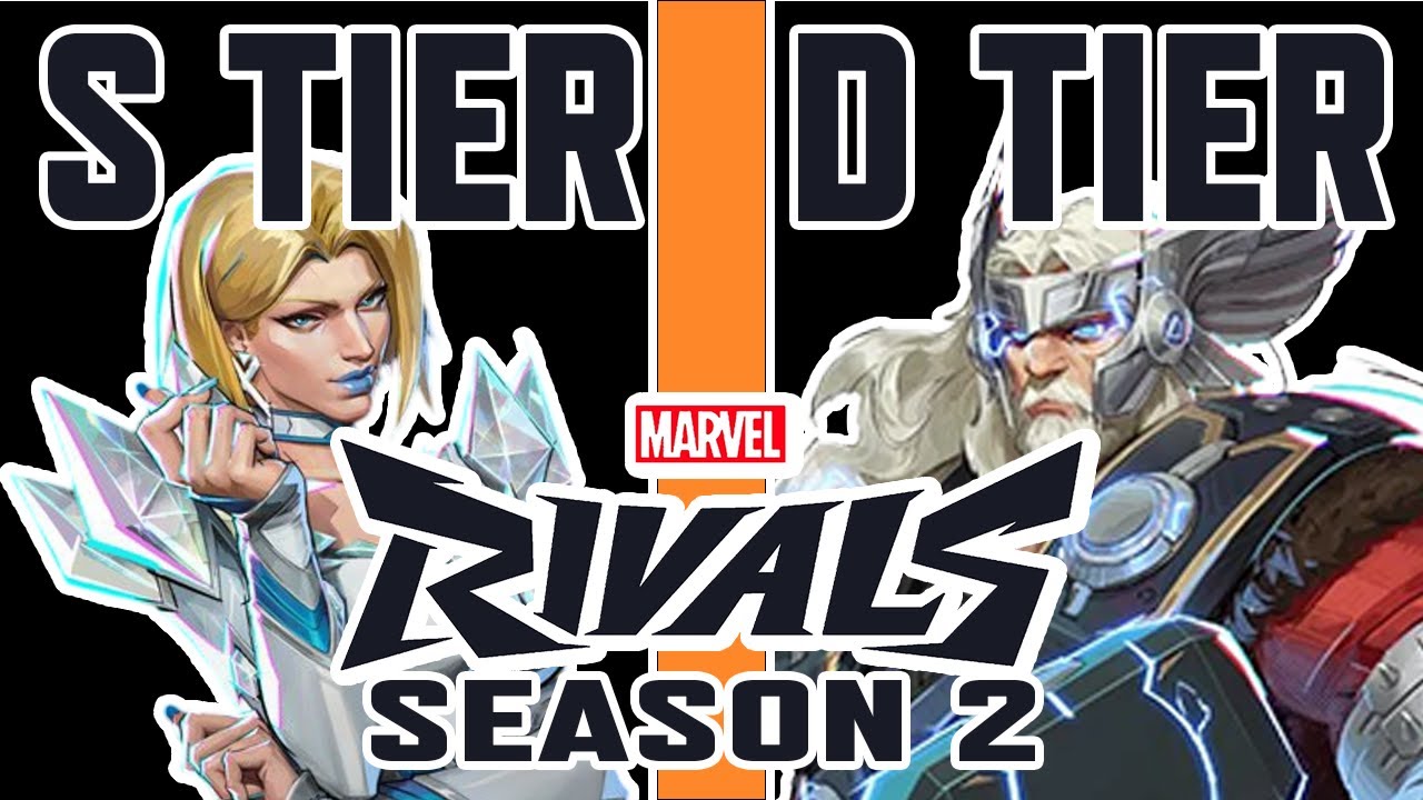 The BEST VANGUARD Tier List For Marvel Rivals Season 2 - YouTube