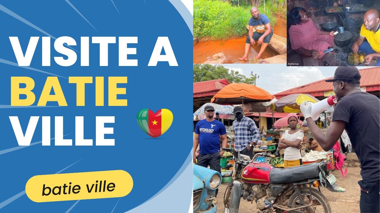 🇨🇲 la ville de batie cameroun chez francis ngannou - YouTube