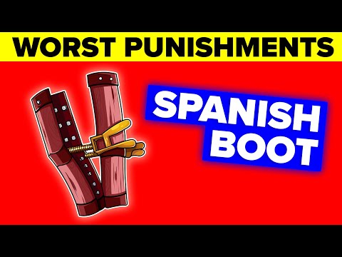 The Spanish Boot - Worst Punishments in the History of Mankind