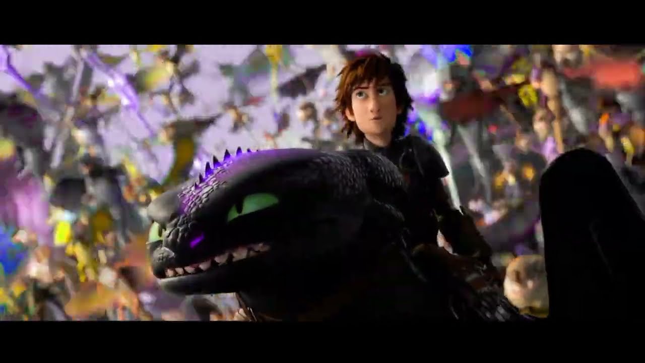 Free Color Toothless Scenes! May your edits be beautiful! - YouTube