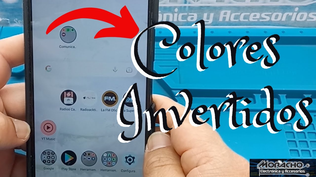 Los Colores De La Pantalla De Mi Celular Cambiaron(SOLUCIÓN) - YouTube