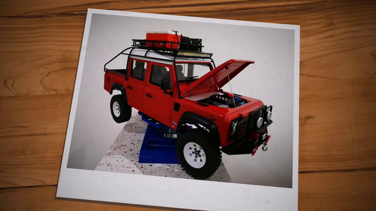 RC Land Rover D110 Double Cab Pick-up - YouTube