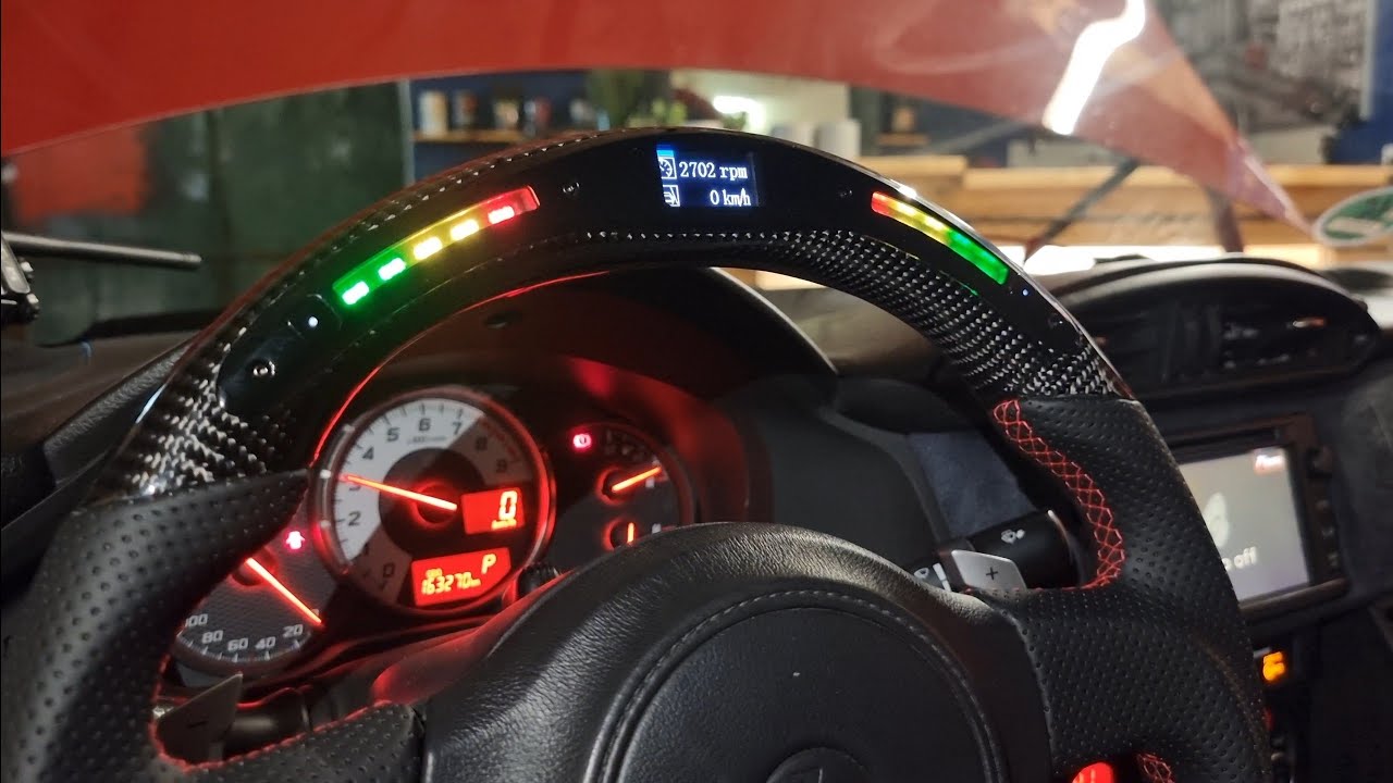Gt86/BRZ/FRS LED Smart Steering Wheel, Installing, Wiring, Safely ...