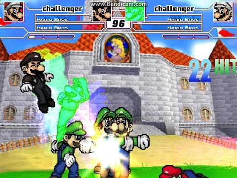 MUGEN Mario Bros Showcase - YouTube