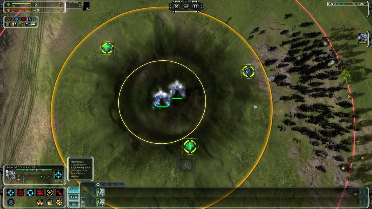 Supreme Commander Campaign UEF Mission 1 (Operation Black Earth) - YouTube