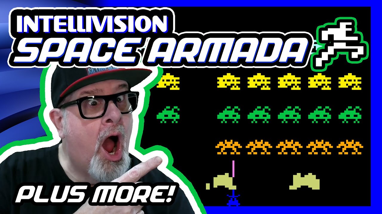 RETRO GAMING Frenzy with SPACE ARMADA on INTELLIVISION! - YouTube