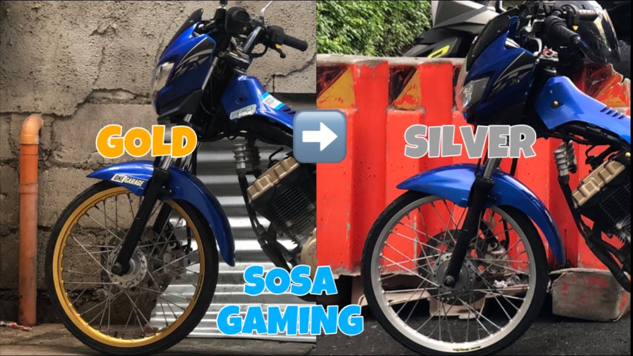 GOLD TO SILVER RIM LIQUID SOSA PARA KAY WENGWENG - YouTube