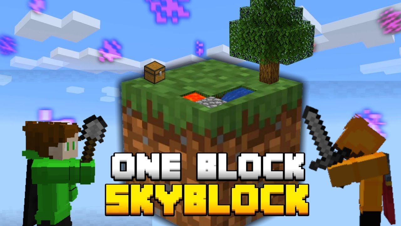 PROVIAMO a SOPRAVVIVERE SU UN SOLO BLOCCO su MINECRAFT - ONEBLOCK - YouTube