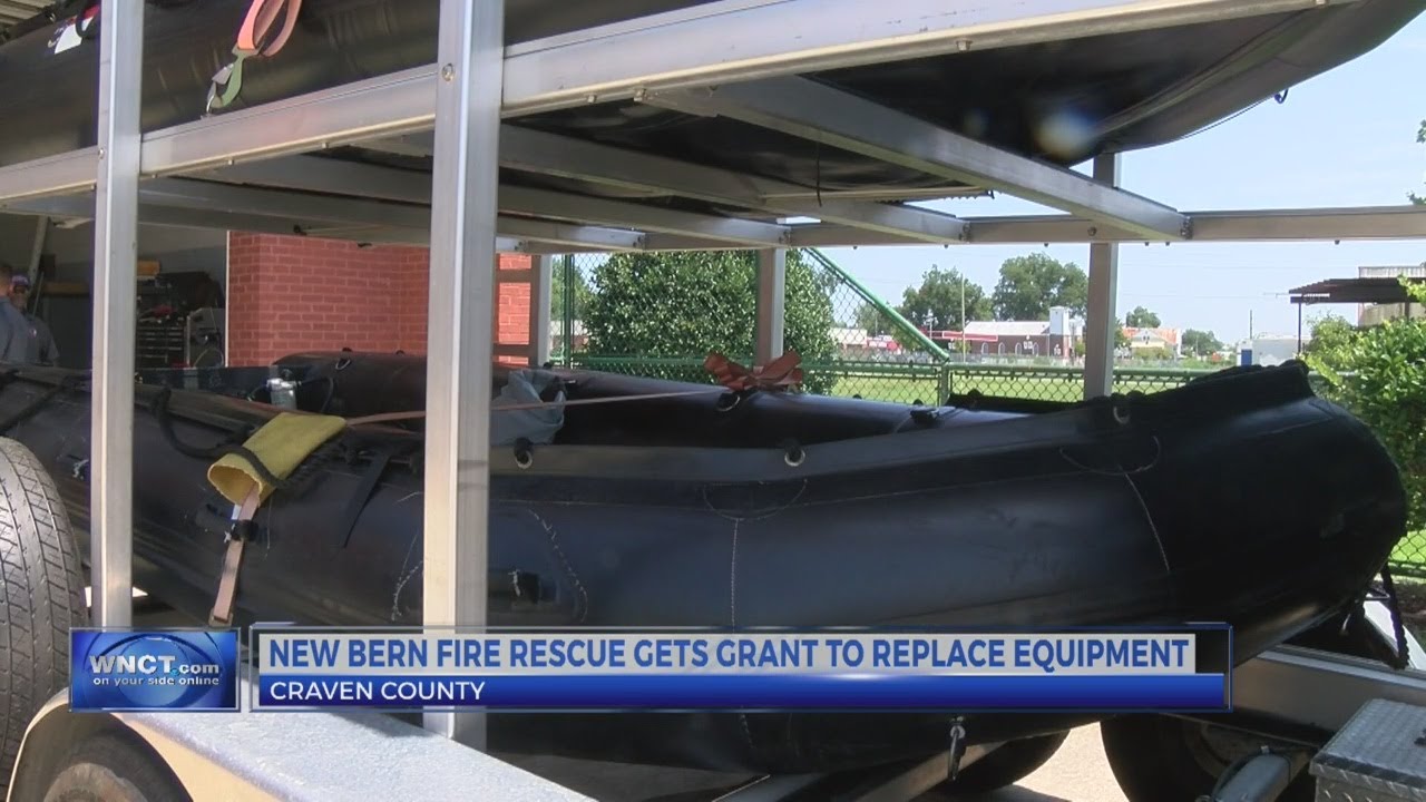 New Bern Fire-Rescue awarded grant for new equipment - YouTube
