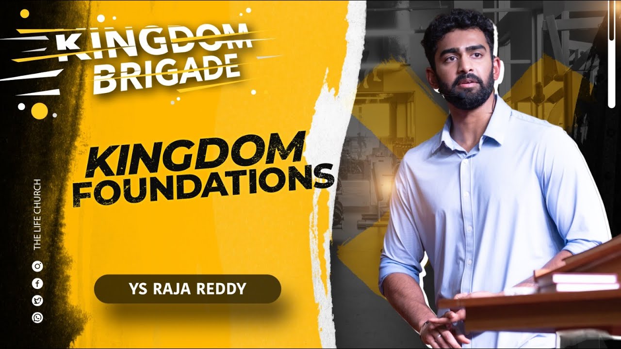 Kingdom Brigade| Kingdom Foundations | Bro .Anil kumar | YS Raja Reddy | 30.08.2025 - YouTube