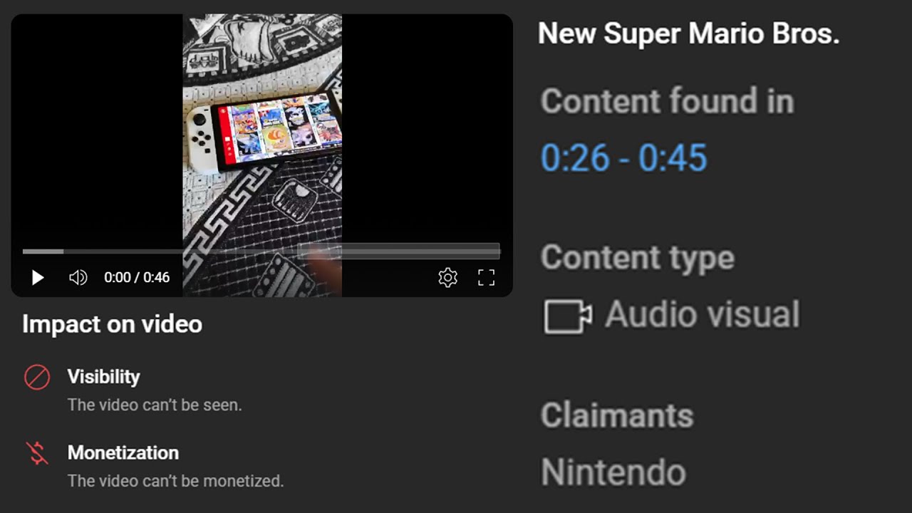 Nintendo Saw My Video - YouTube