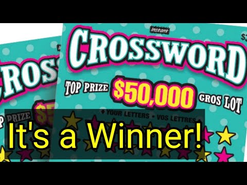 $3 Crossword Instant Lottery be Scratch Off Ticket | Top Prize $50,000 ...