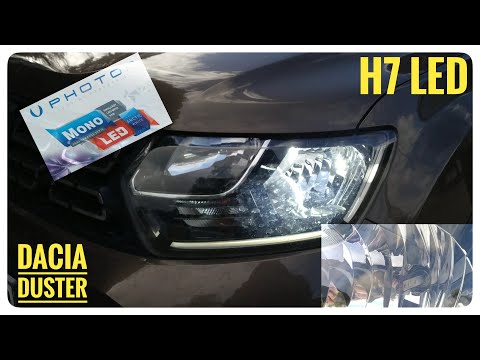 Duster Kısa Far Ampulü Nasıl Değiştirilir - H7 LED Dönüşüm - Photon Mono H7