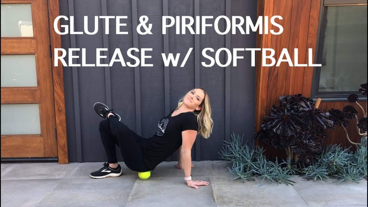 TISSUE RELEASE: Glute & Piriformis Release w/ Softball - YouTube