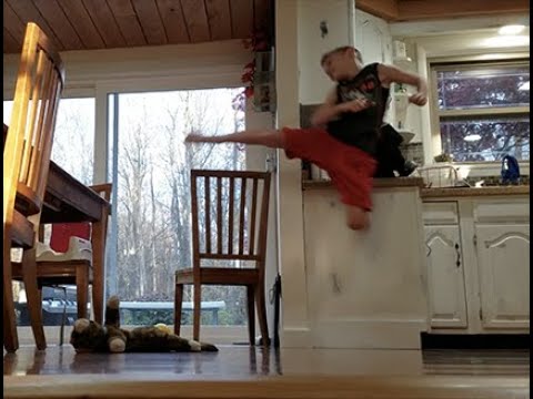Dancing to Ninjago's, "Training Course" - YouTube