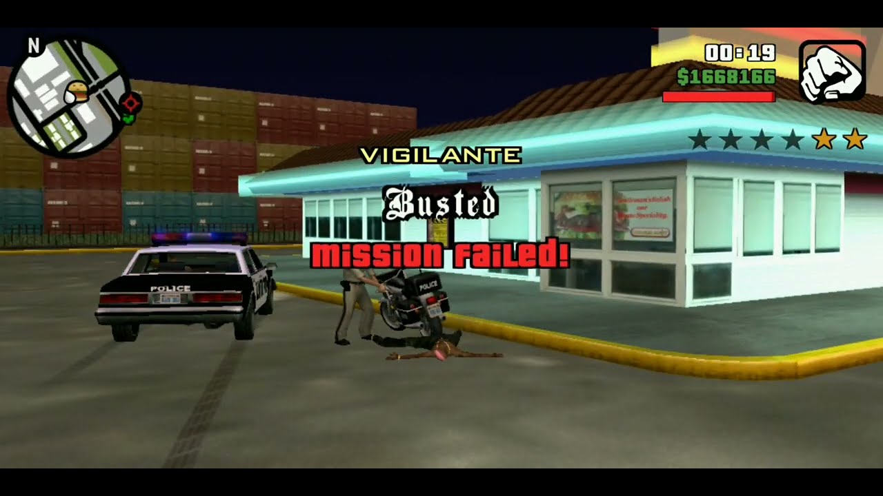 Fugindo Da PolÍcia Gta San Andreas Youtube