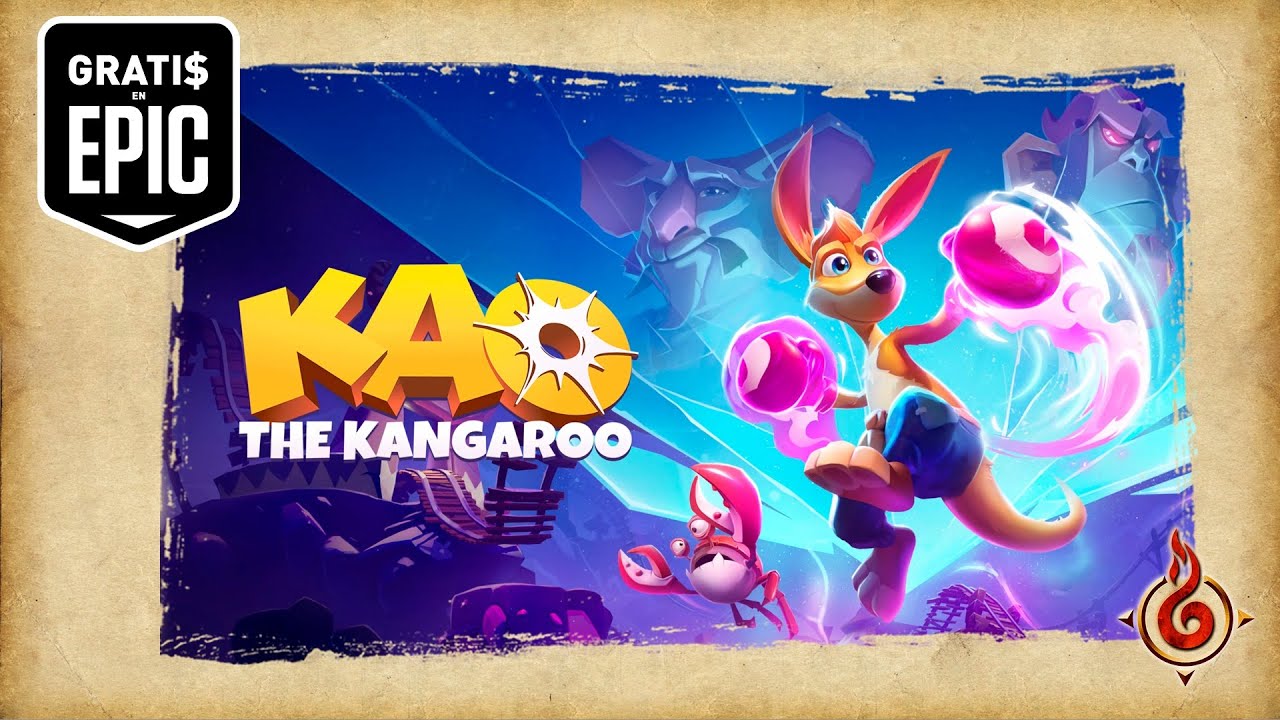 [Gratis en EPIC] KAO THE KANGAROO // Moviéndose del Fuego - YouTube