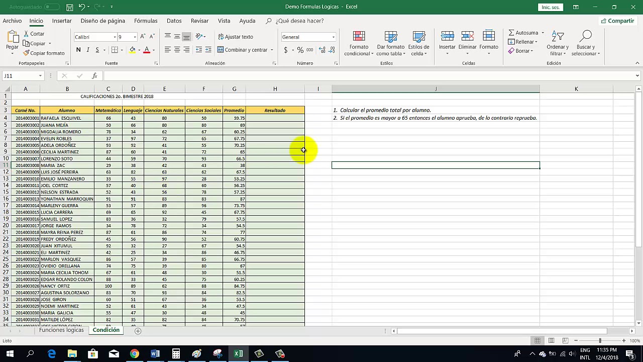 S7 2 Funciones Lógicas en Excel - YouTube