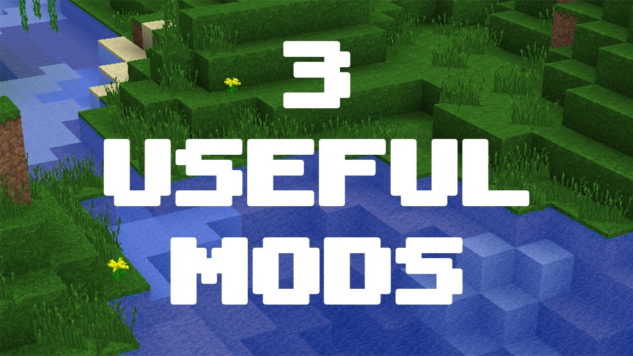 Minecraft: Three of the most Useful Mods! [1.3.2] Showcase! - YouTube