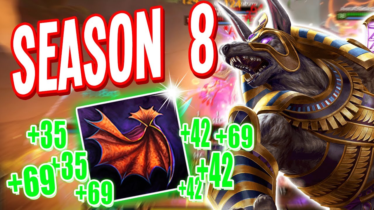 This Smite SEASON 8 ANUBIS BUILD Is INSANE! - YouTube