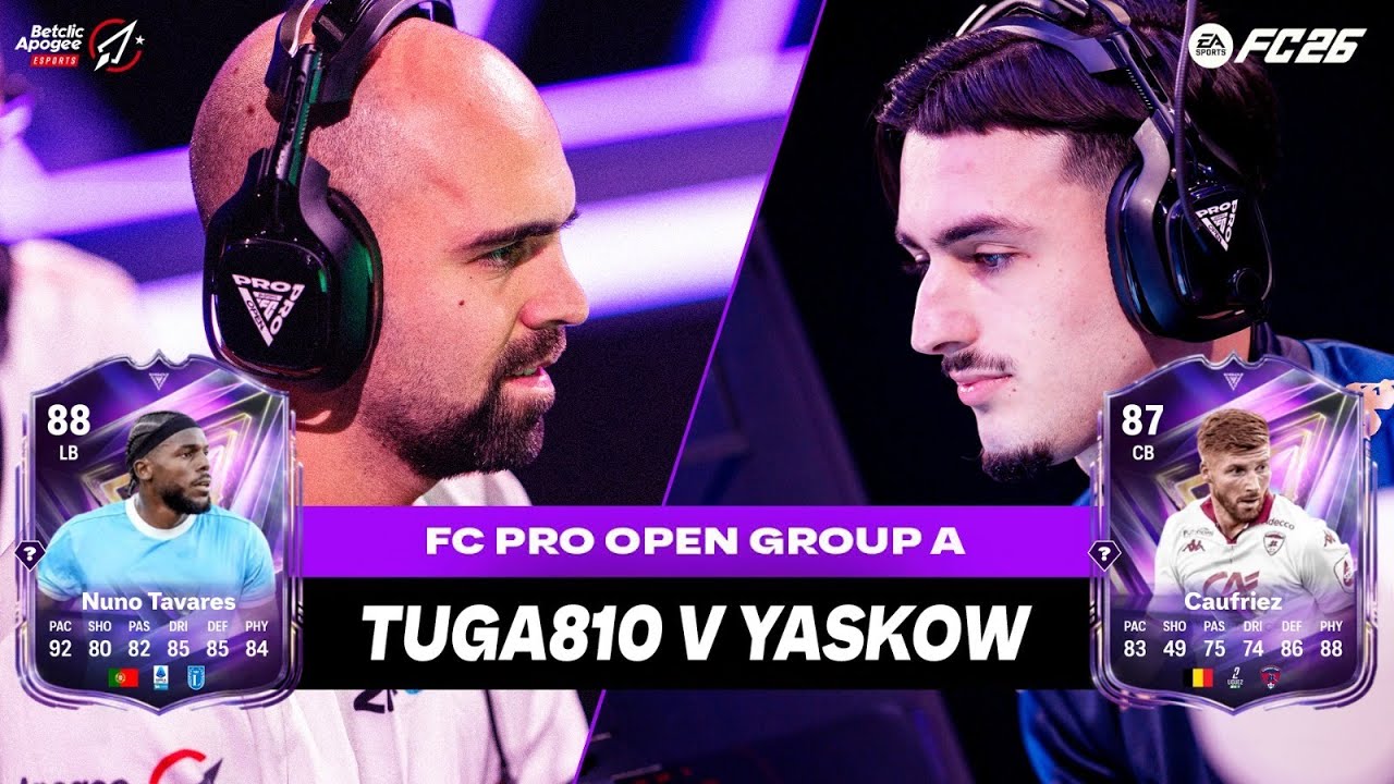 TUGA810 VS YASKOW | $500,000 TOURNAMENT - FC Pro Open - YouTube