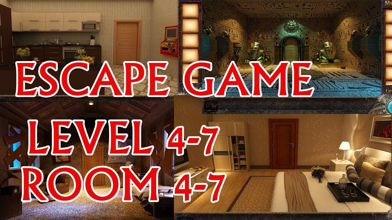Escape Game LVL 4-7 Teka-teki Keluar Dari Ruangan - YouTube