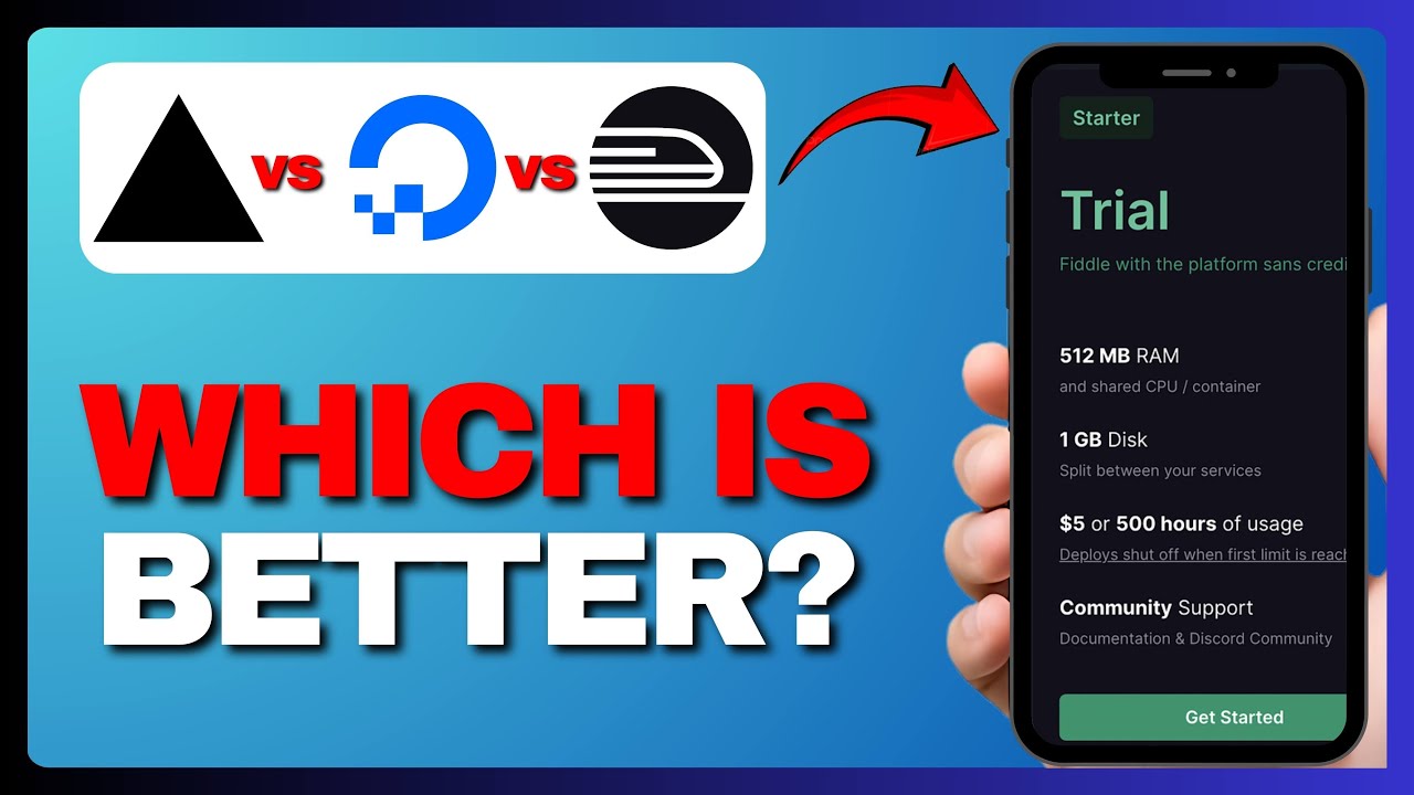 VERCEL VS DIGITALOCEAN VS RAILWAY – BEST CLOUD HOSTING PLATFORM IN 2025? - YouTube