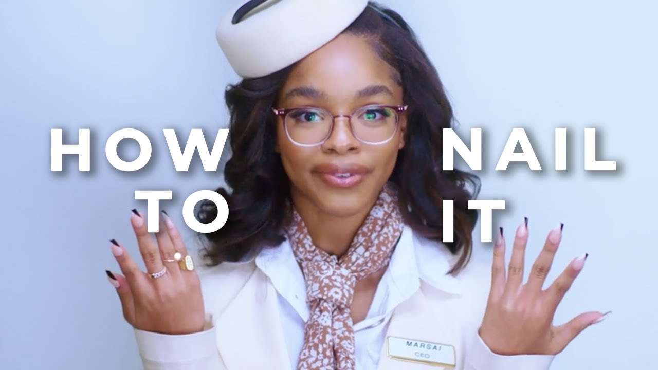 I'm Making My Own Press On Nails! | Mari Beauty by Marsai Martin - YouTube