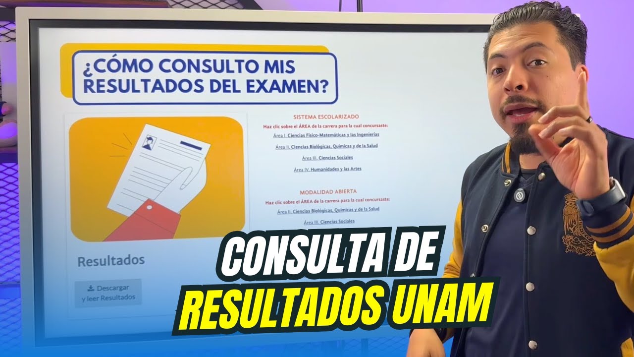 ¿Cómo consultar los resultados de la UNAM 2025? Qué significa la "S" o "N" en tu folio - YouTube