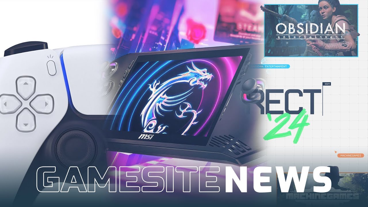 Gamesite News 202 - Nová Xbox prezentácia, nový DualSense? a MSI má ...