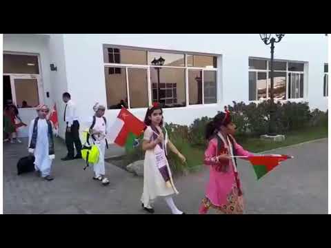 Oman National day 49 at ABQ Seeb School - YouTube