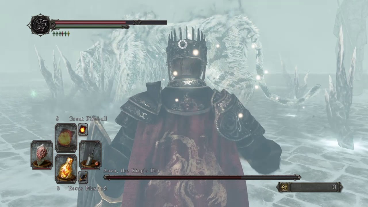 Dark Souls 2 SOTFS. Aava, the King's Pet - YouTube