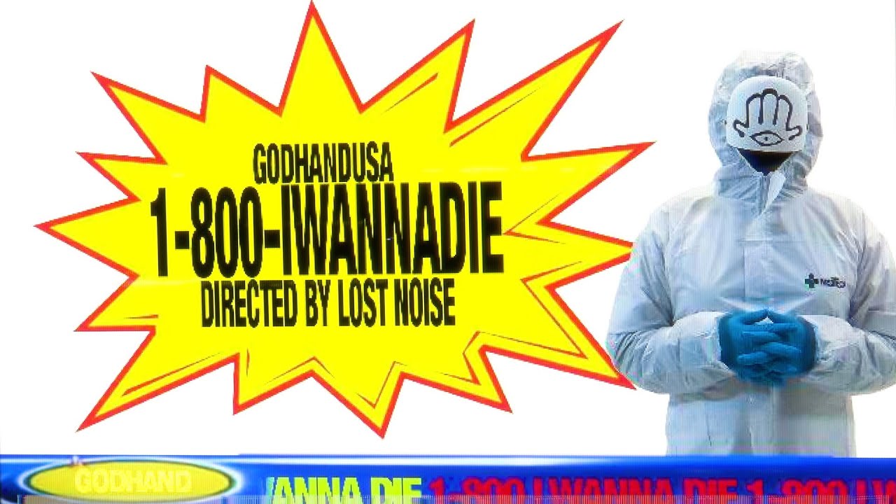 GODHANDUSA - 1-800-IWANNADIE (OFFICIAL MUSIC VIDEO) - YouTube