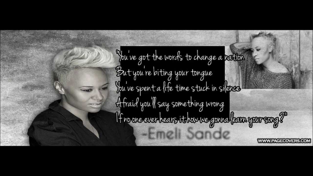 Read all about it (Emeli Sande') -Cover by Rebecca Bilocca - YouTube