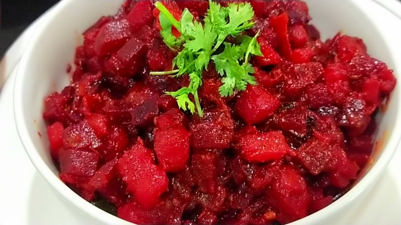 beetroot recipe|Chukandar ki sabji |Beetroot ki Sabji | Healthy Recipe | Kotwani's Kitchen - YouTube