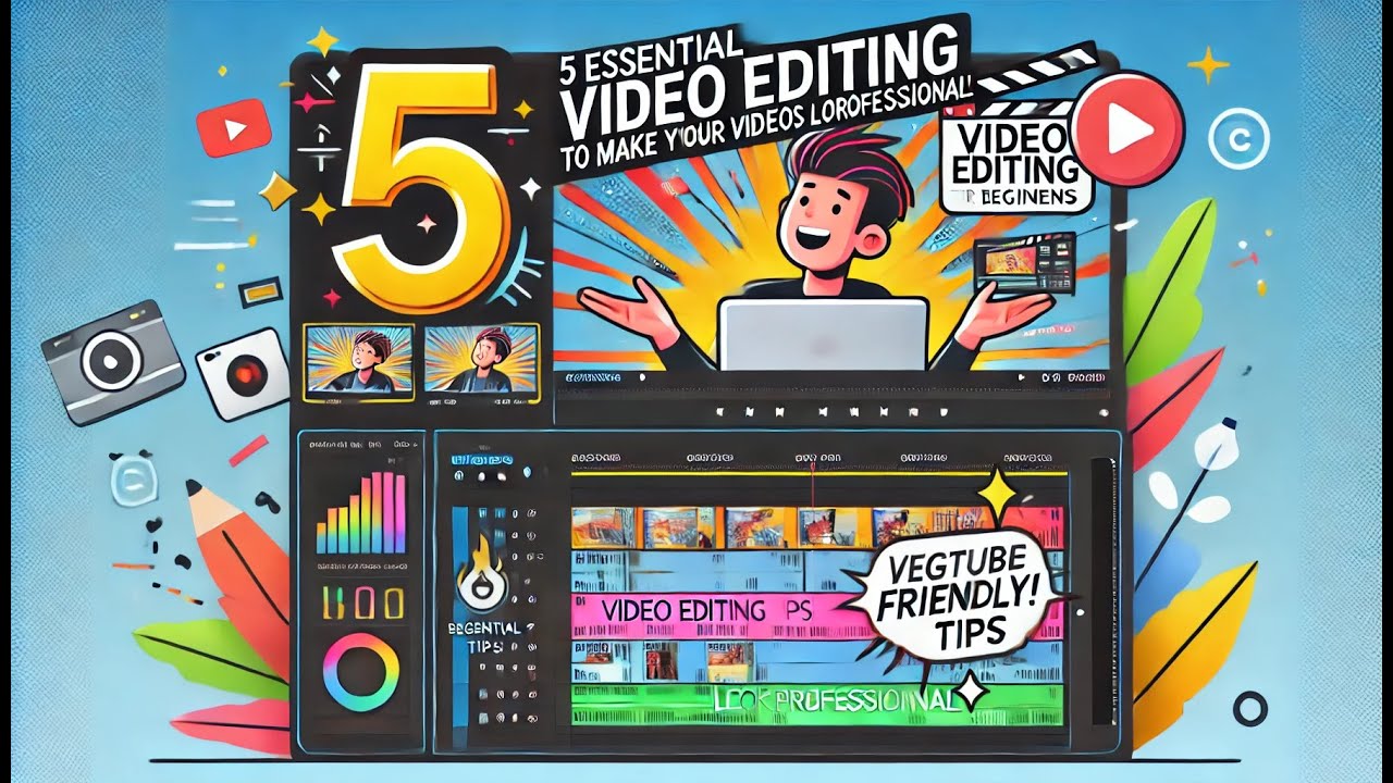 Video Editing for Beginners: 5 Essential Tips to Make Your Videos Look ...