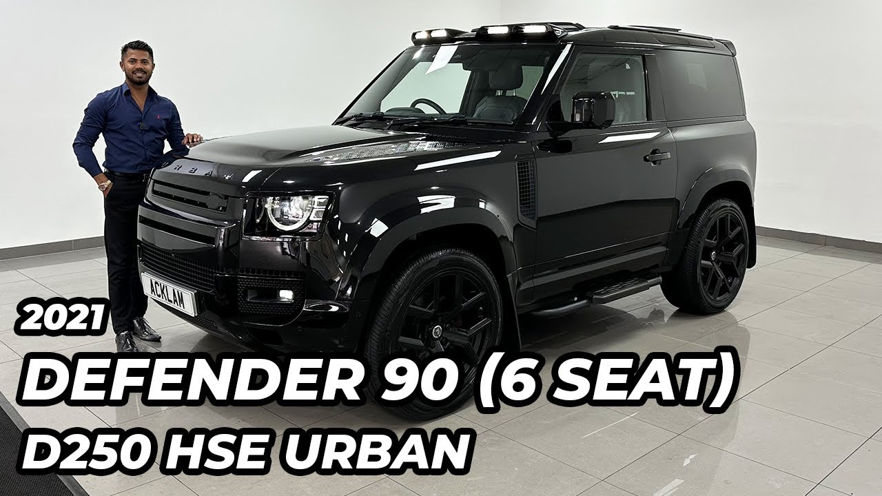 2021 Land Rover Defender 90 HSE (6 Seat) (Urban) - YouTube