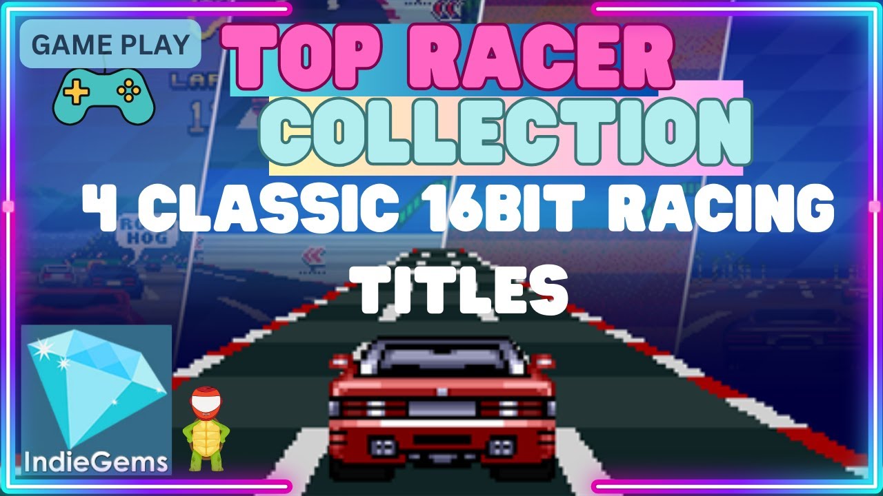 🚗** TOP RACER COLLECTION **🚗 ¦ Edited Game Play ¦ - Three Classic SNES ...