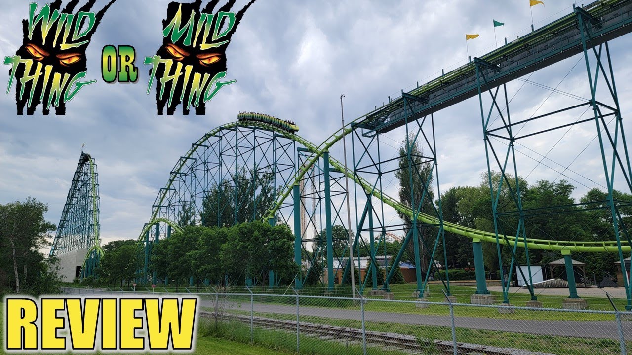 Wild Thing Review, Valleyfair Morgan Hyper Coaster | Wild Thing or Mild ...