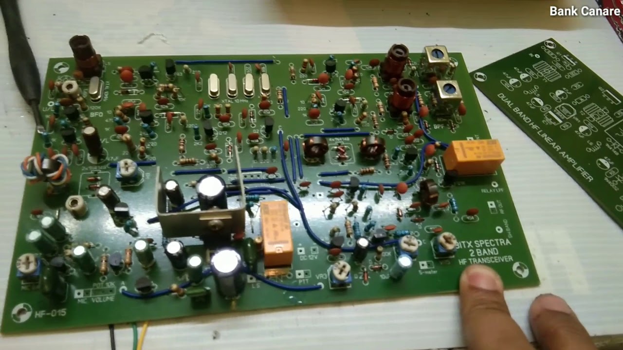 Test Radio Bitx SSB 40m band - YouTube