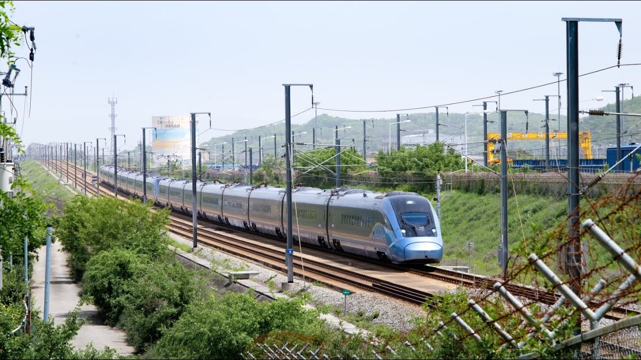 KTX-청룡 중련편성(032+9032) - YouTube