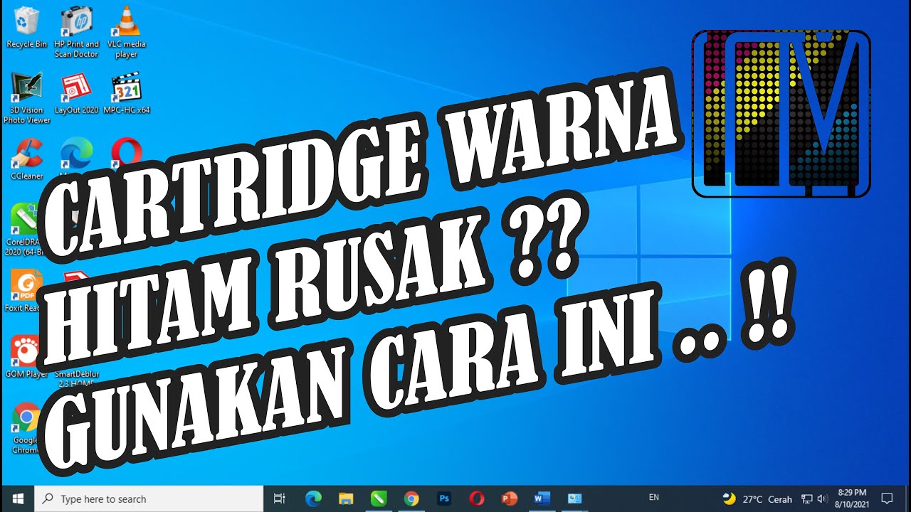 Cartridge Printer Canon ip 2770 Hitam Rusak ? Gunakan Cara ini ...