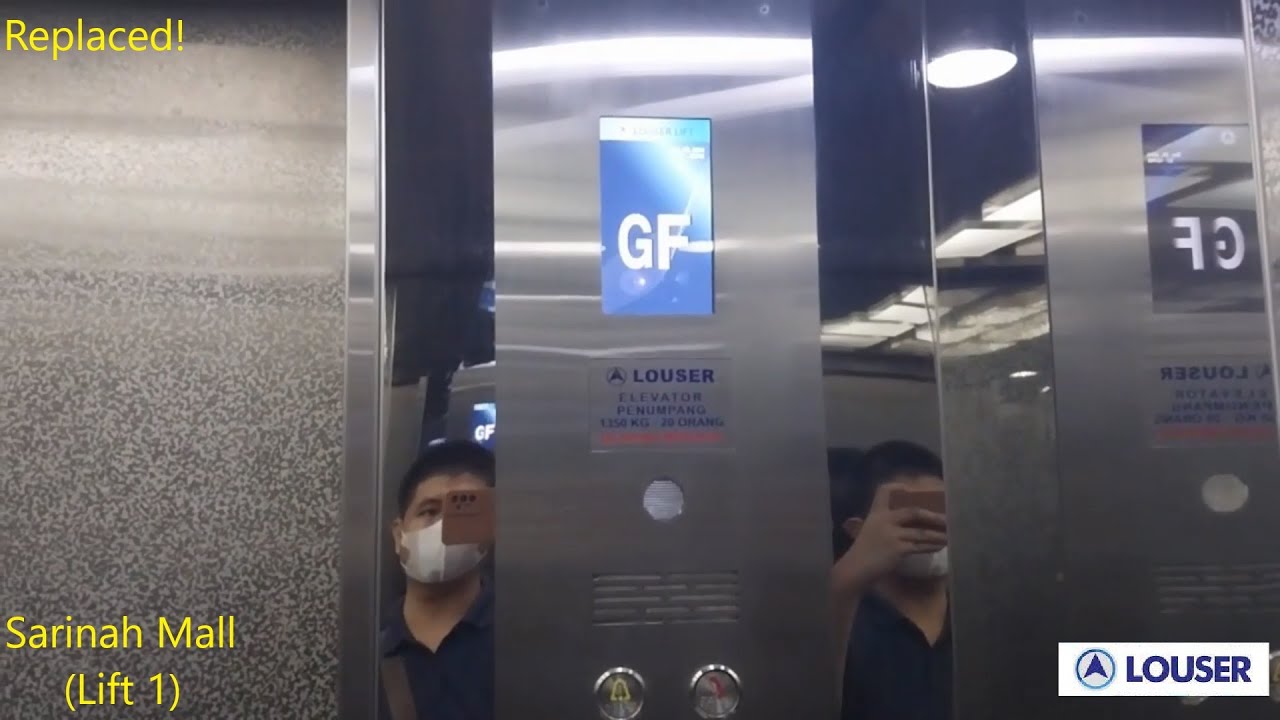 (Lift 1) Sarinah Mall, Jakarta: NEW Louser Traction Elevators/ Lifts ...
