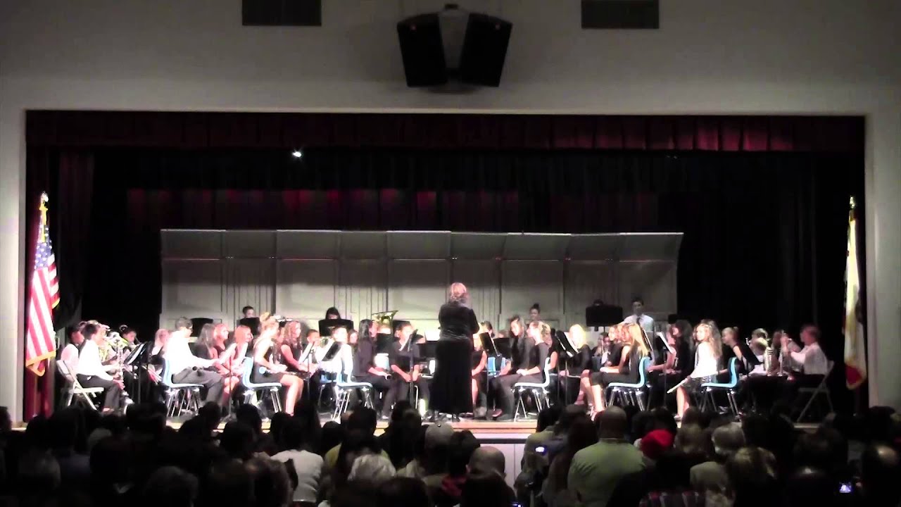 Granite Oaks Middle School Concert and Honor Band - YouTube