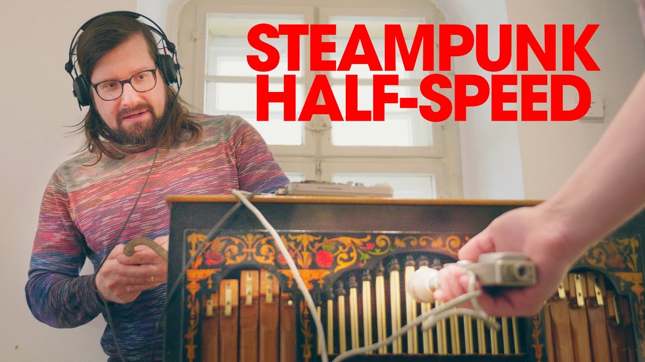 Manipulating Mechanical Music Machines For Ambient Sounds - YouTube