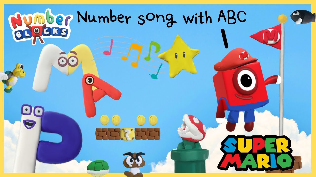 [숫자송] Numberblocks Counting Song with ABC | Count to 1-20 | Learn ...