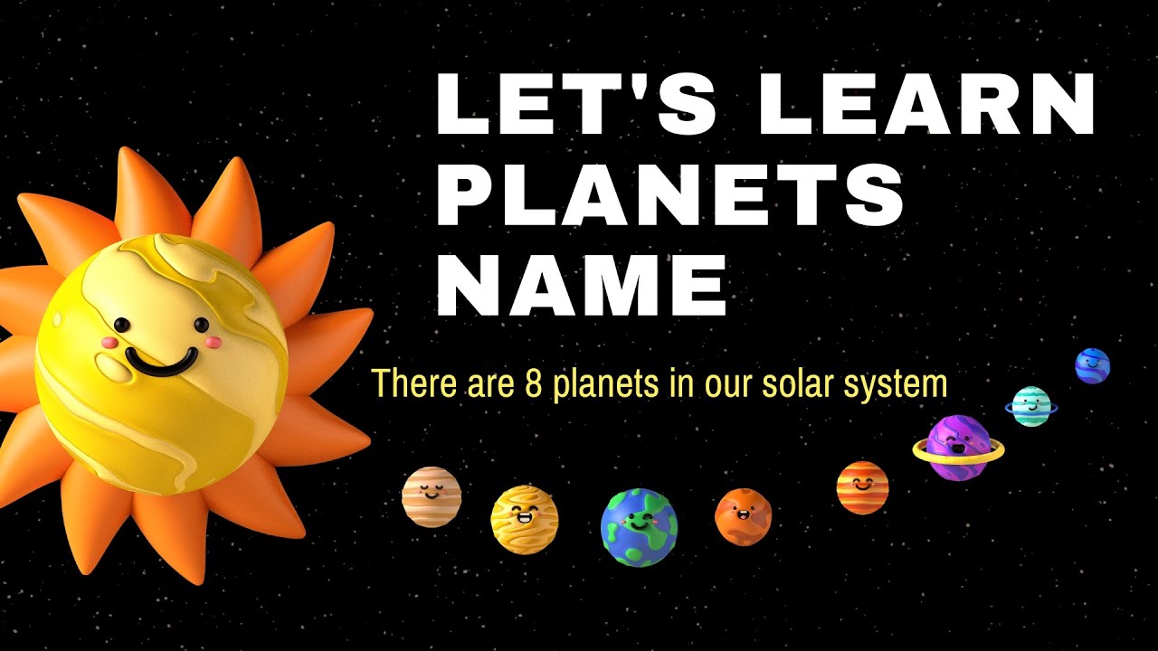 planets name |our solar system |learn planets name for kids - YouTube