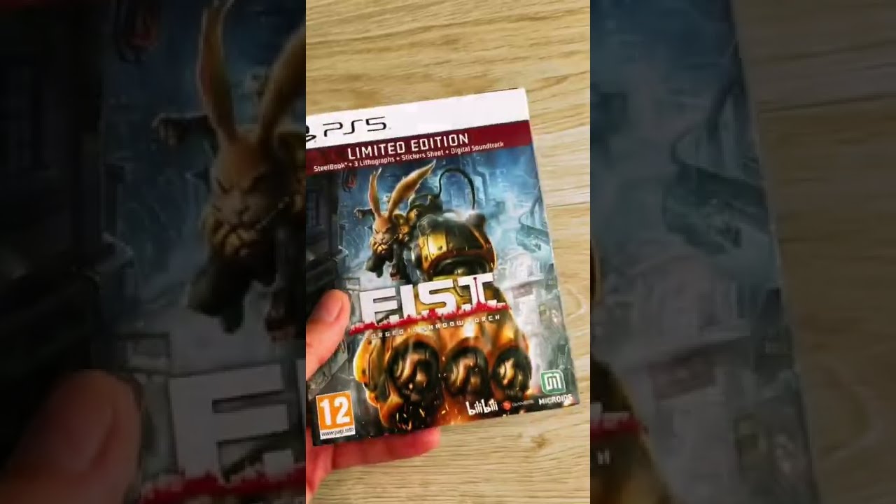 UNBOXING F.I.S.T. LIMITED EDITION PS5 #shorts #fist #ps5 - YouTube