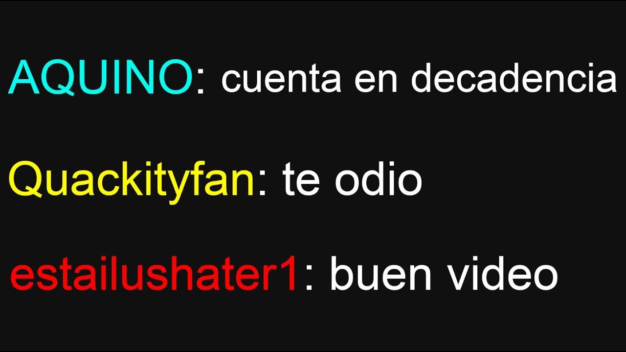 cuenta en decadencia por favor mira este video - YouTube