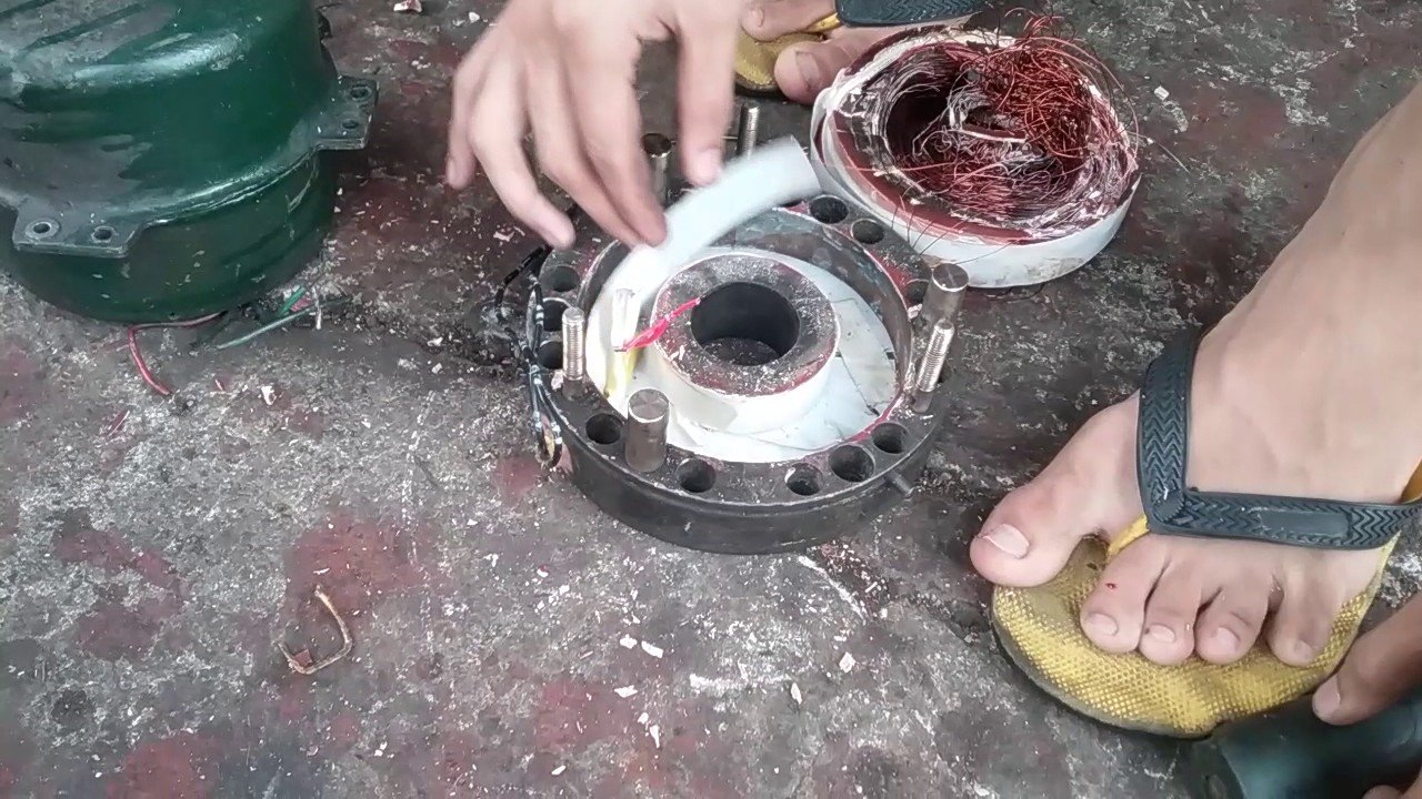 Bolodoy balindang motor rewinding shop , pagrewind ng dc brake coil ...
